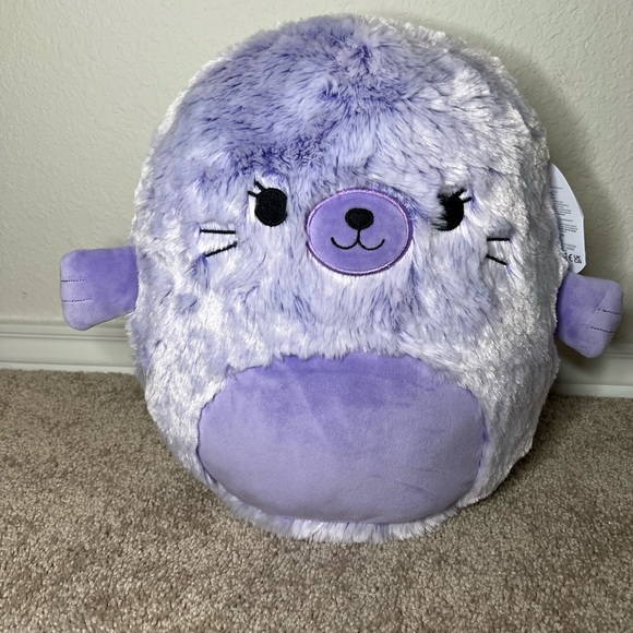 Squishmallows | Toys | New Ellen The Seal Fuzzamallow Squishmallow ...